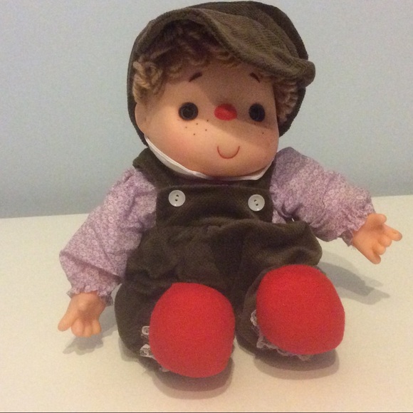 Toys | Vintage Musical Doll Wind Up Mechanical Baby Boy | Poshmark